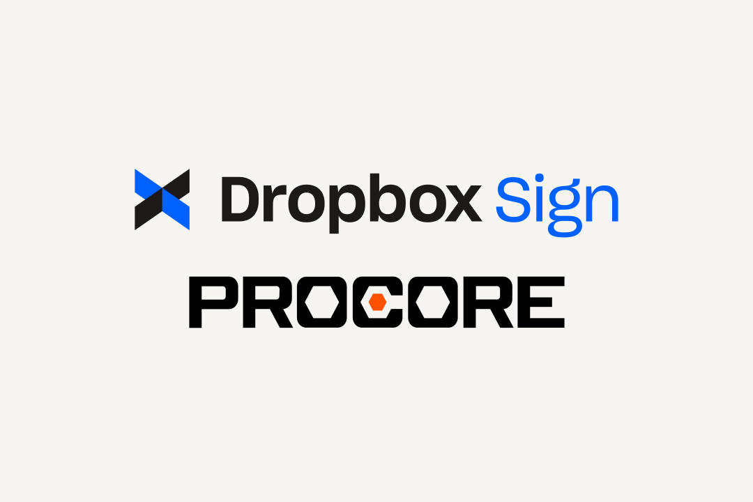 Dropbox Sign for Procore Integration | Team IM - Dropbox